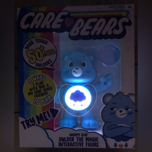 Toys | Care Bears Blue Grumpy Bear 220 Interactive 50 Reactions Unlocks ...